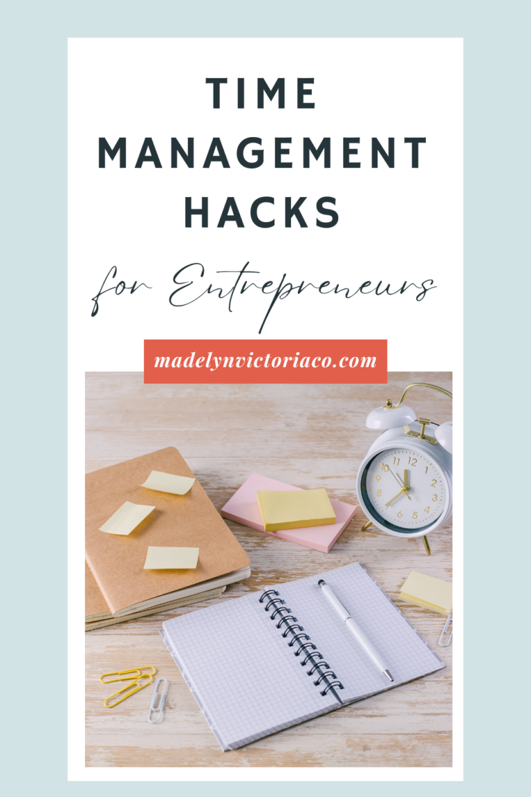 Time Management Hacks for Entrepreneurs